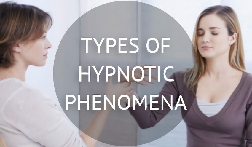 Types of hypnotic phenomena and how they're used